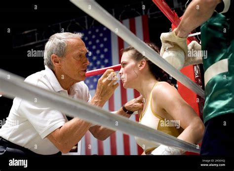 Clint Eastwood Hilary Swank Film Million Dollar Baby Usa