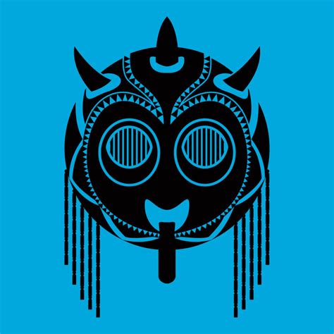 矢量民族面具图案图片 创意矢量现代部落风格的面具设计素材 高清图片 摄影照片 寻图免费打包下载