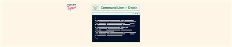 Node Js Command Line In Depth Scaler Topics