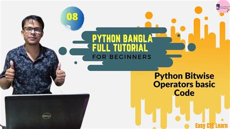 8 Python Bangla Tutorial Bitwise Operator Code YouTube