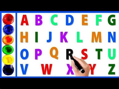 Abcdefghijklmnopqrstuvwxyz Alphabets Coloring Page Learn To Read