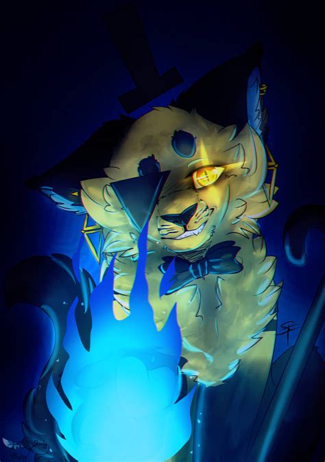 Bill Cipher Cat By Ladyshajoy On Deviantart