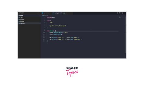 Golang Viper Scaler Topics