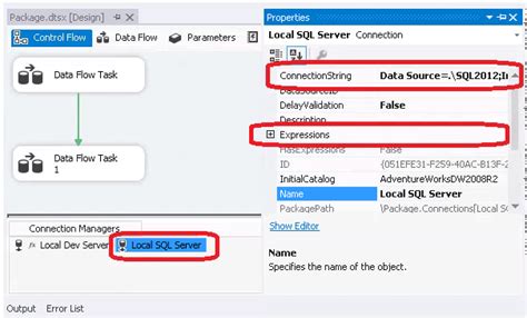 SSIS Variable And Expression Example Part 1