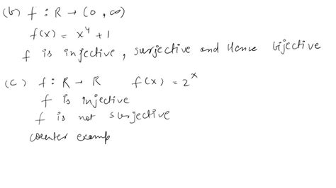 solved problem 2 [5 points] determine whether the following functions with their specified