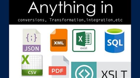 convert or transform xml json csv sql or text files to any format by melissa covers fiverr
