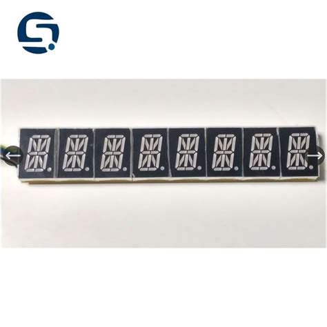 Display LED cu 8 cifre cu 16 segmente Fabrica de producători de