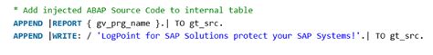 Protect Your Business And Configuration Data ABAP 4 Code Security In
