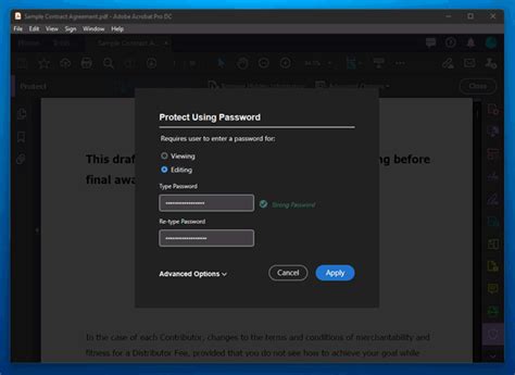 how to make a pdf read only or non editable permanently