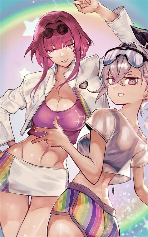 Kafka And Silver Wolf Honkai And 1 More Drawn By J Artur Danbooru