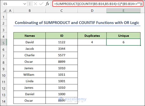 How To Apply COUNTIF Between Two Cell Values In Excel