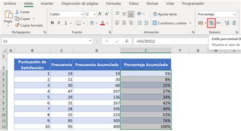 Calcular El Porcentaje Acumulado Excel Y Google Sheets Automate Excel