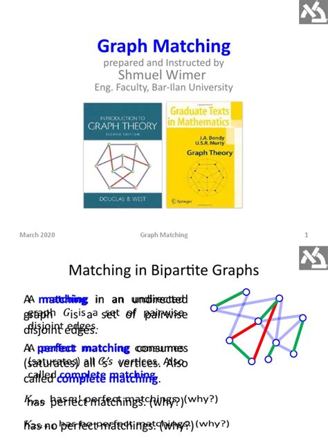 matching pdf graph theory algorithms