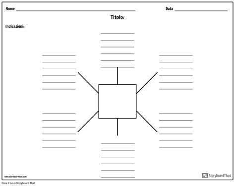 Spider Map With Lines 6 Storyboard By It Examples
