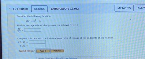 solved 1 [ 1 points] details larapcalc10 2 3 012 consider