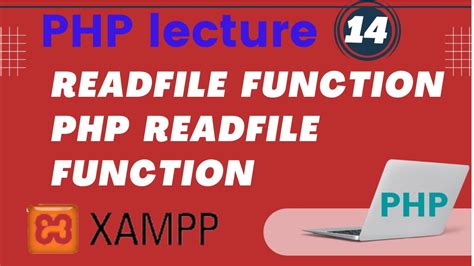 php file handling readfile php in english youtube