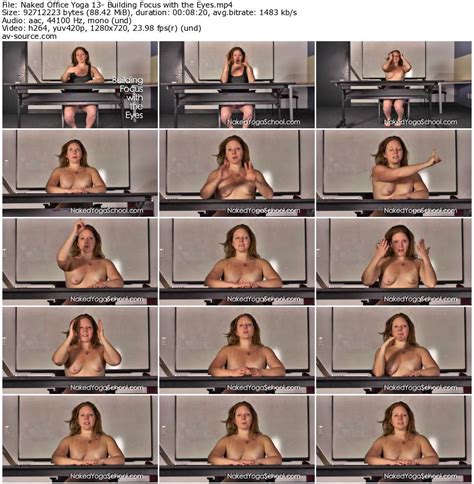 Naked Office Yoga 13 Building Focus With The Eyes AV Source