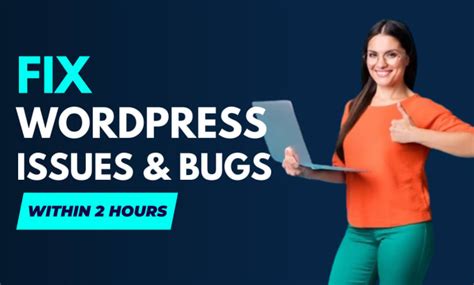 fix wordpress issues fix wordpress bugs or errors by wordpress goru fiverr