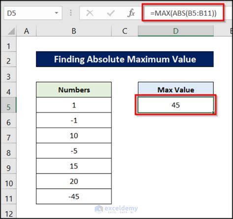 How To Find Maximum Value In Excel With Condition 8 Examples