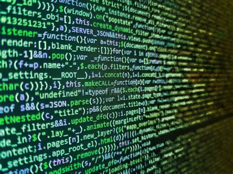 programming code abstract technology background of software developer and computer script php