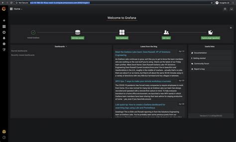 install and configure grafana with prometheus on the aws ubuntu 18 04 lts ec2 instance