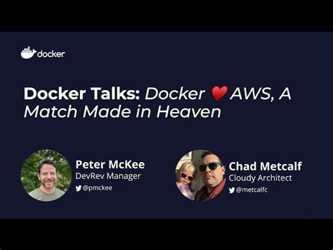 dockercon talk docker and aws let s talk from docker class central