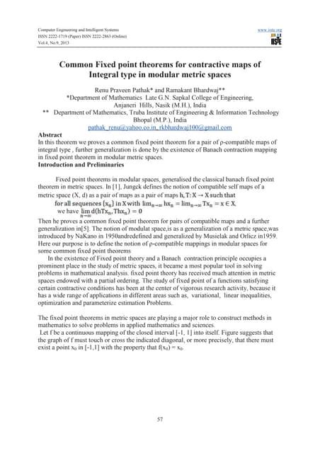 common fixed point theorems for contractive maps in modular metric spaces pdf