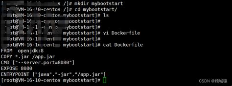 docker打包springboot镜像，并运行 springboot项目打包docker镜像启动 csdn博客