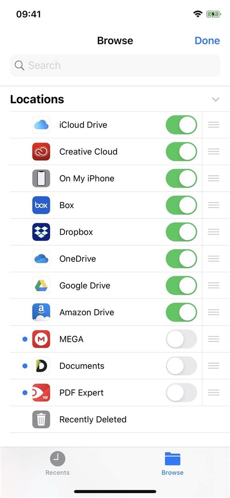 Add Dropbox Google Drive Other Cloud Storage Apps To Files On Your