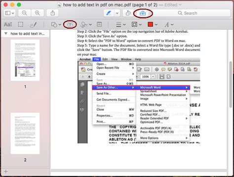 how to add text to pdf on mac with without preview