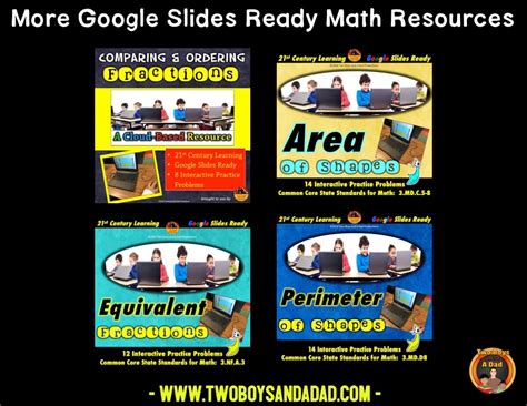 Comparing Fractions Using Google Slides And Virtual Manipulatives Two