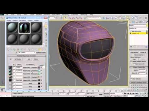 Intro To Multi Sub Object Materials 3DS Max Video Tutorial Clip4 YouTube
