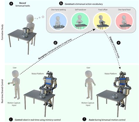 shared control allows a robot to use two hands working together to complete tasks