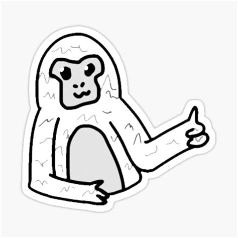 Gorilla Tag Pfp Maker Logo Sticker For Sale By Brian774 Redbubble