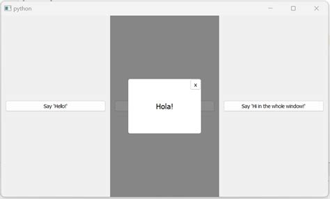 Python PySide PyQt Overlay Widget Stack Overflow