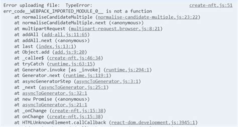 TypeError Err Code WEBPACK IMPORTED MODULE 0 Is Not A Function