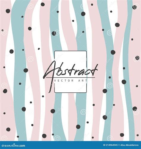 Fashion Stylish Template With Organic Abstract Shapes And Line In Nude