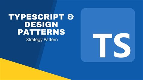 Typescript And Design Patterns Strategy Pattern 1 Youtube