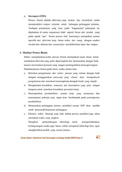 Bab I Proses Bisnis Di Bidang Akuntansi PDF