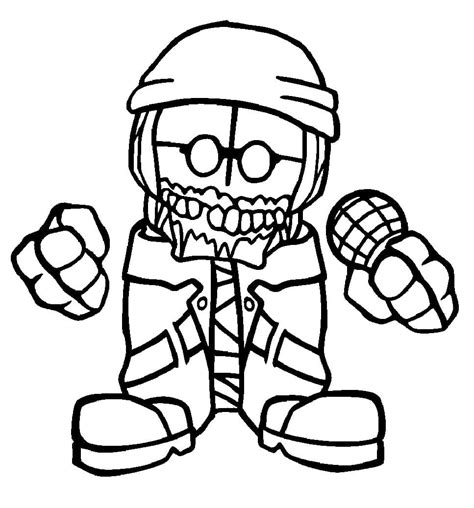 Friday Night Funkin 6 Coloring Page Download Print Or Color Online For Free