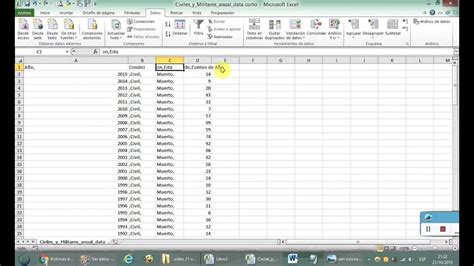 Tutorial Excel Separar Datos En Columnas YouTube
