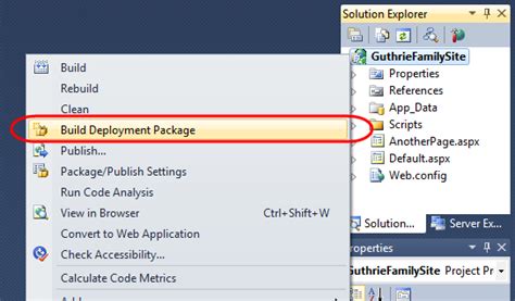automating deployment with microsoft web deploy asp alliance