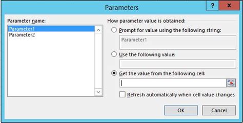 Using Microsoft Query In Excel To Retreive Sql Server Data