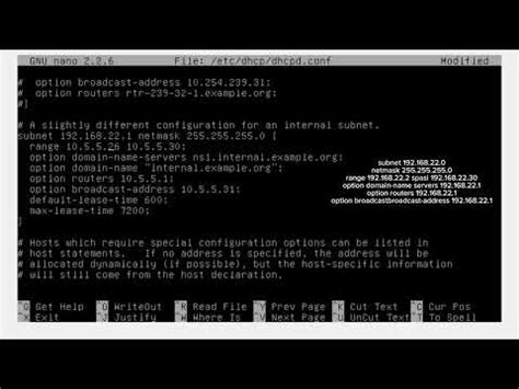TUTORIAL Cara Membuat DHCP Server Pada Debian 8 Di Virtual Box YouTube