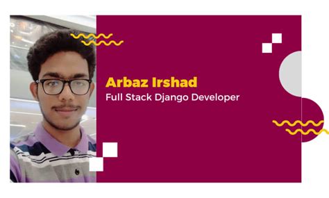 be your django fastapi and python full stack developer by arbazirshad180 fiverr