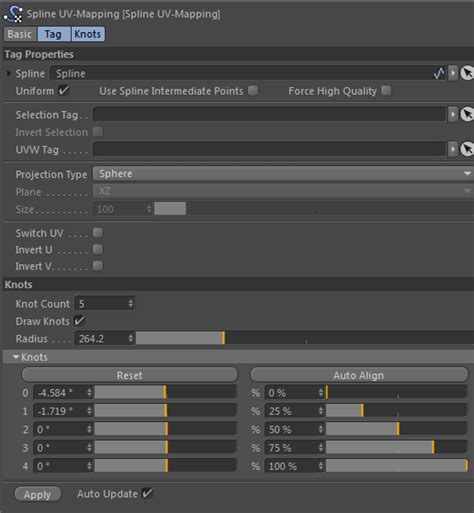 Spline UV Mapper Blackstar Custom Plugins For CINEMA 4D
