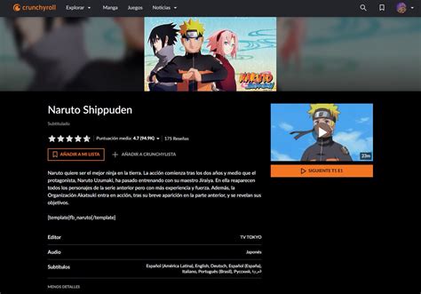 Bullet NOX On Twitter El Doblaje De Naruto Shippuden Ha Sido