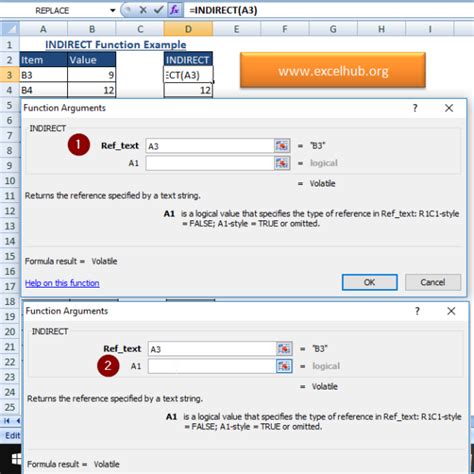 How To Use Excel INDIRECT Function Excelhub