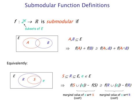 ppt submodular function minimization powerpoint presentation free download id 6155979