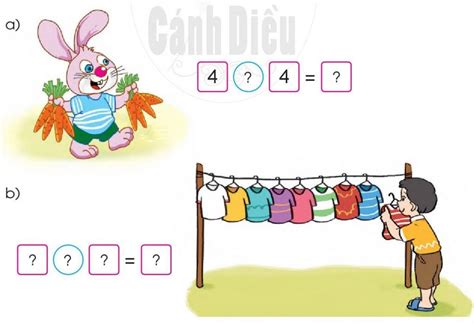 Toán lớp 1 trang 44 Phép cộng trong phạm vi 10 SGK Cánh diều SGK